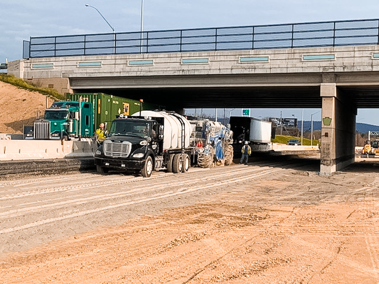 PennDOT SR 83 Subgrade Stabilization | E.J. Breneman